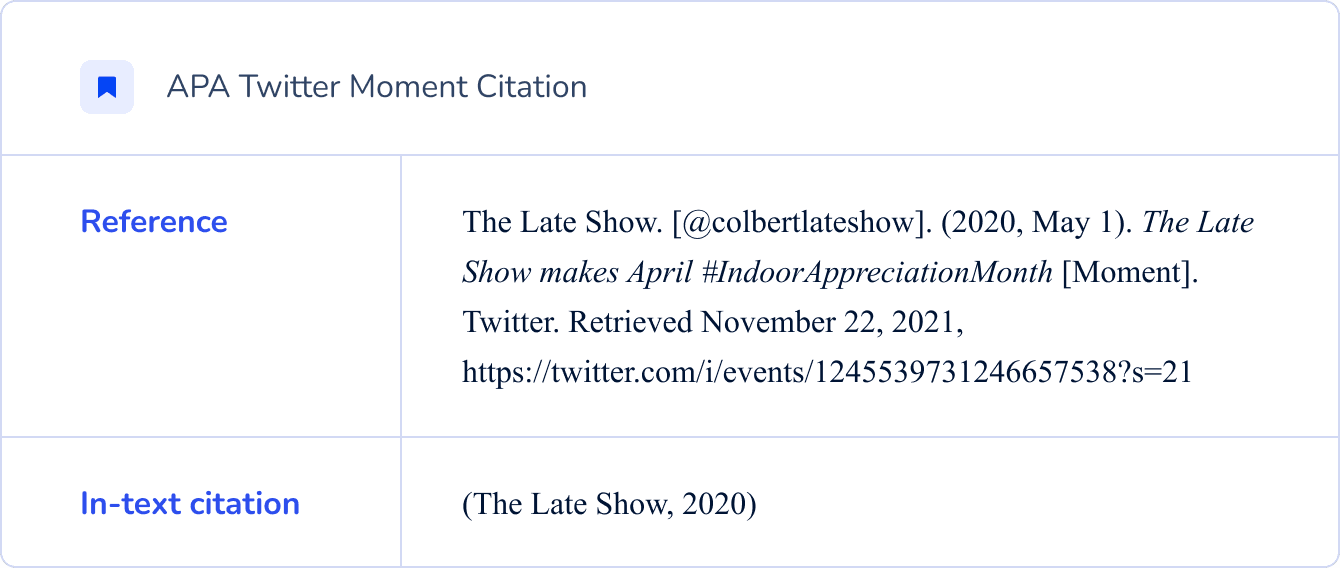 How To Cite a Tweet in APA Style & Citation Examples