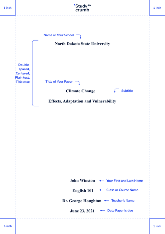 MLA Format Sample Paper With Cover Page And Outline MLA 47 OFF